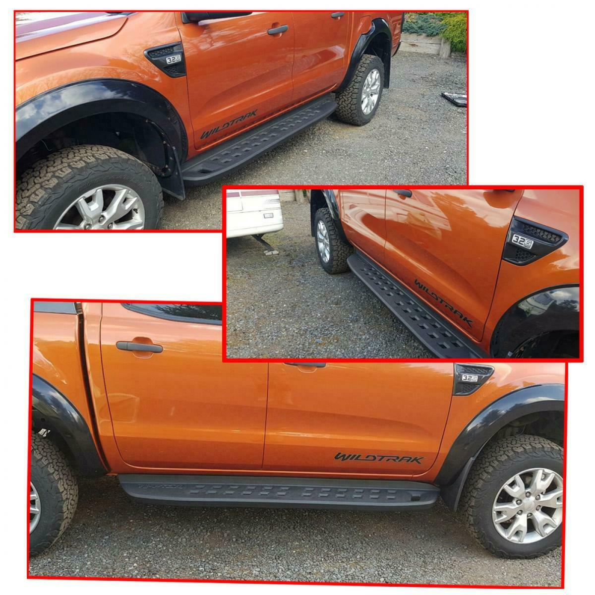 Ford Ranger Raptor Double Cab Sides Steps 2012 + *Non OEM* - Flexi Pro Auto