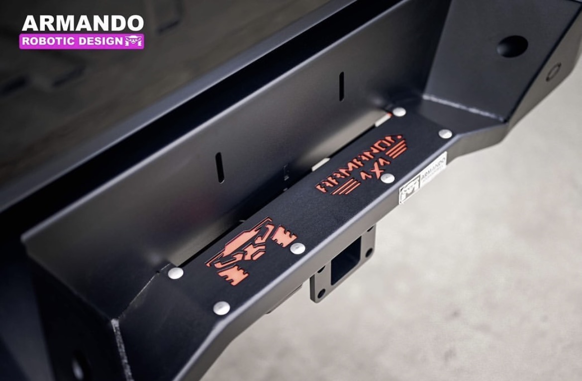 Ford Ranger 2022+ Armando Ultimate steel rear bumper - Flexi Pro Auto