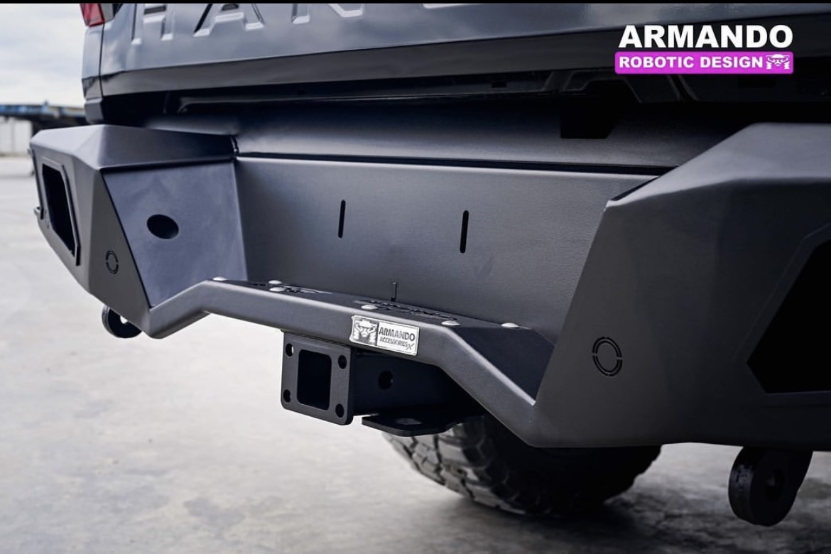 Ford Ranger 2022+ Armando Ultimate steel rear bumper - Flexi Pro Auto