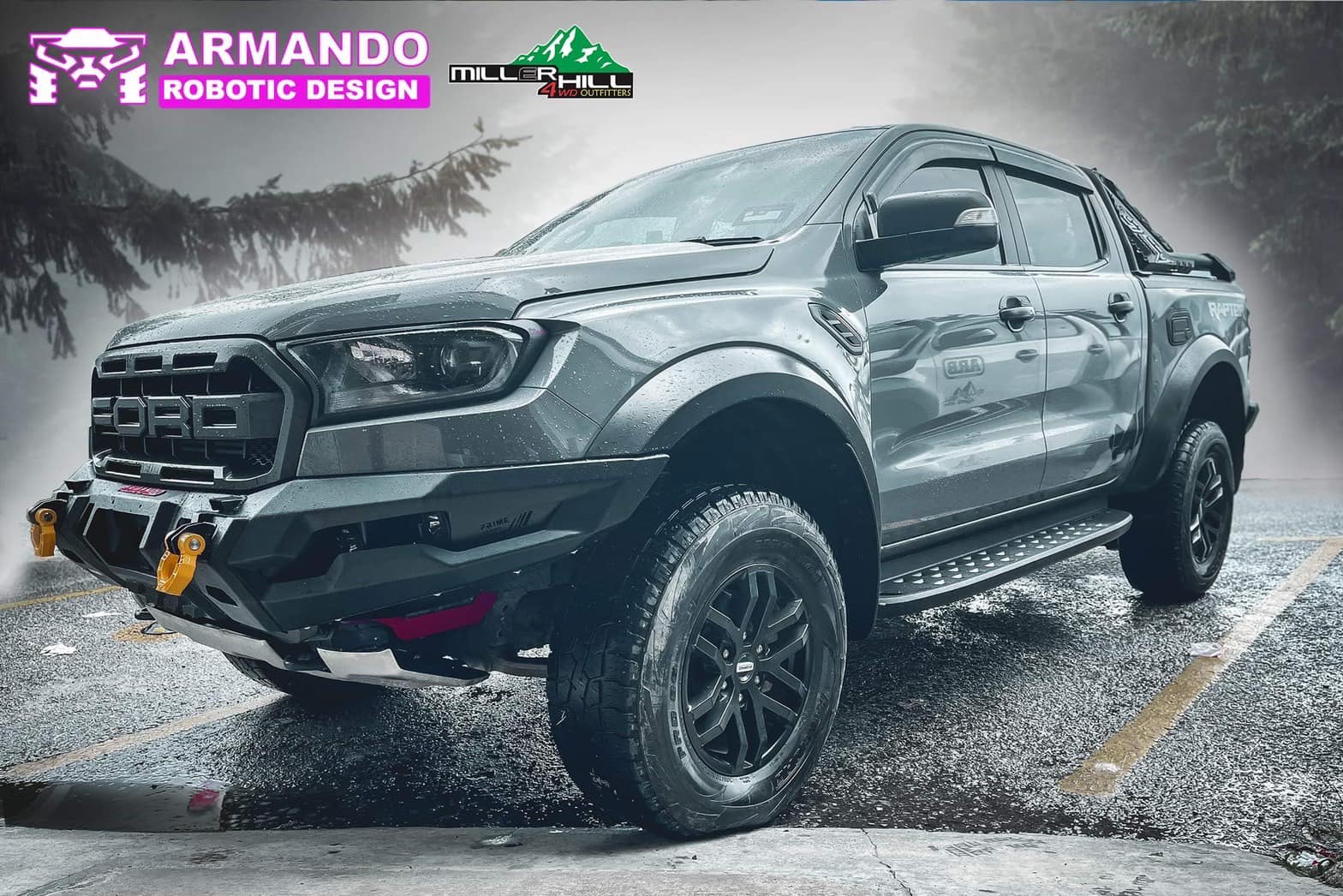 Ford Ranger Raptor 2018 – 2022 Armando Prime Series replacement Front ...